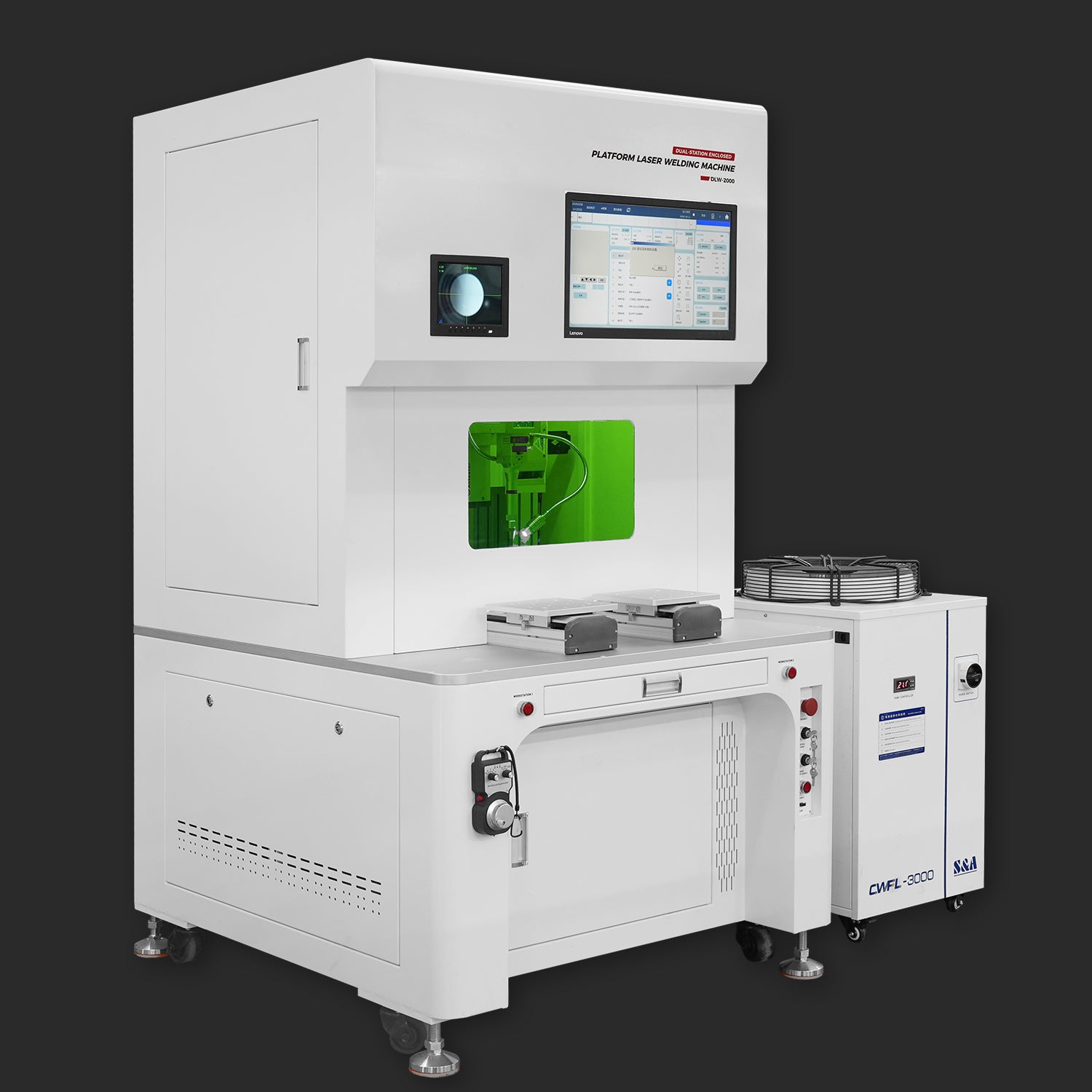SFX Laser Automaitc 1500/ 2000/ 3000W Laser Welding Machine Fully Encl ...